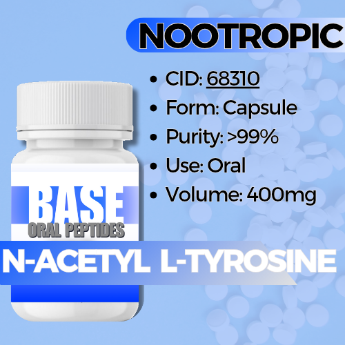 NALT: N-Acetyl L-Tyrosine Capsules – Base Peptides