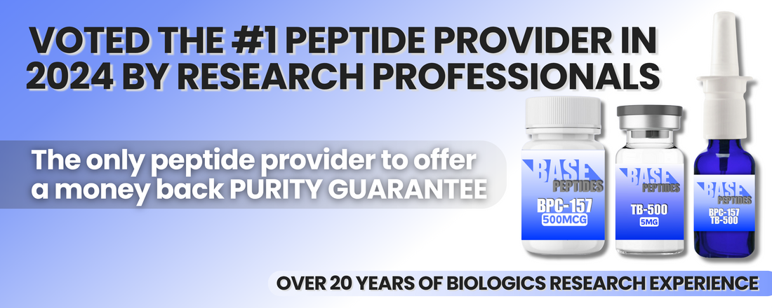 Base Peptides: The best in Weight Loss, Healing, Longevity & Strength!