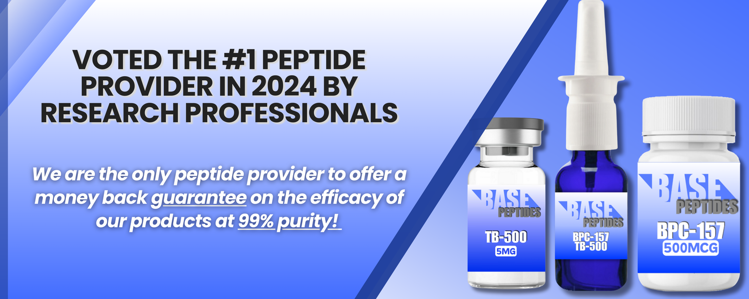 Base Peptides: The best in Weight Loss, Healing, Longevity & Strength!